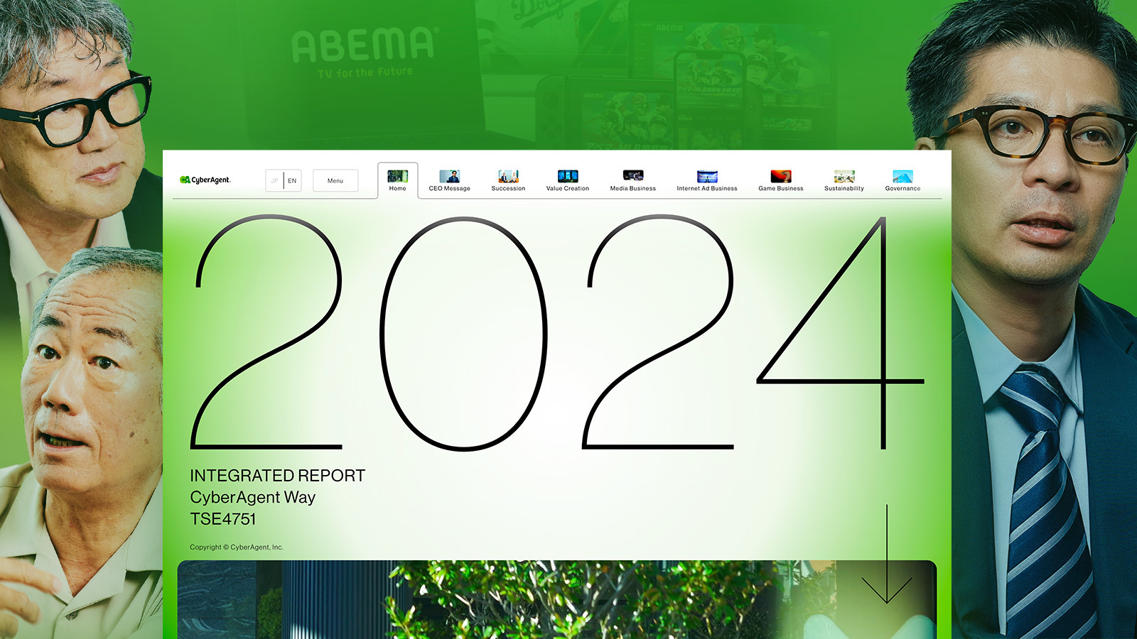 CyberAgent Releases Integrated Report “CyberAgent Way 2024 ...