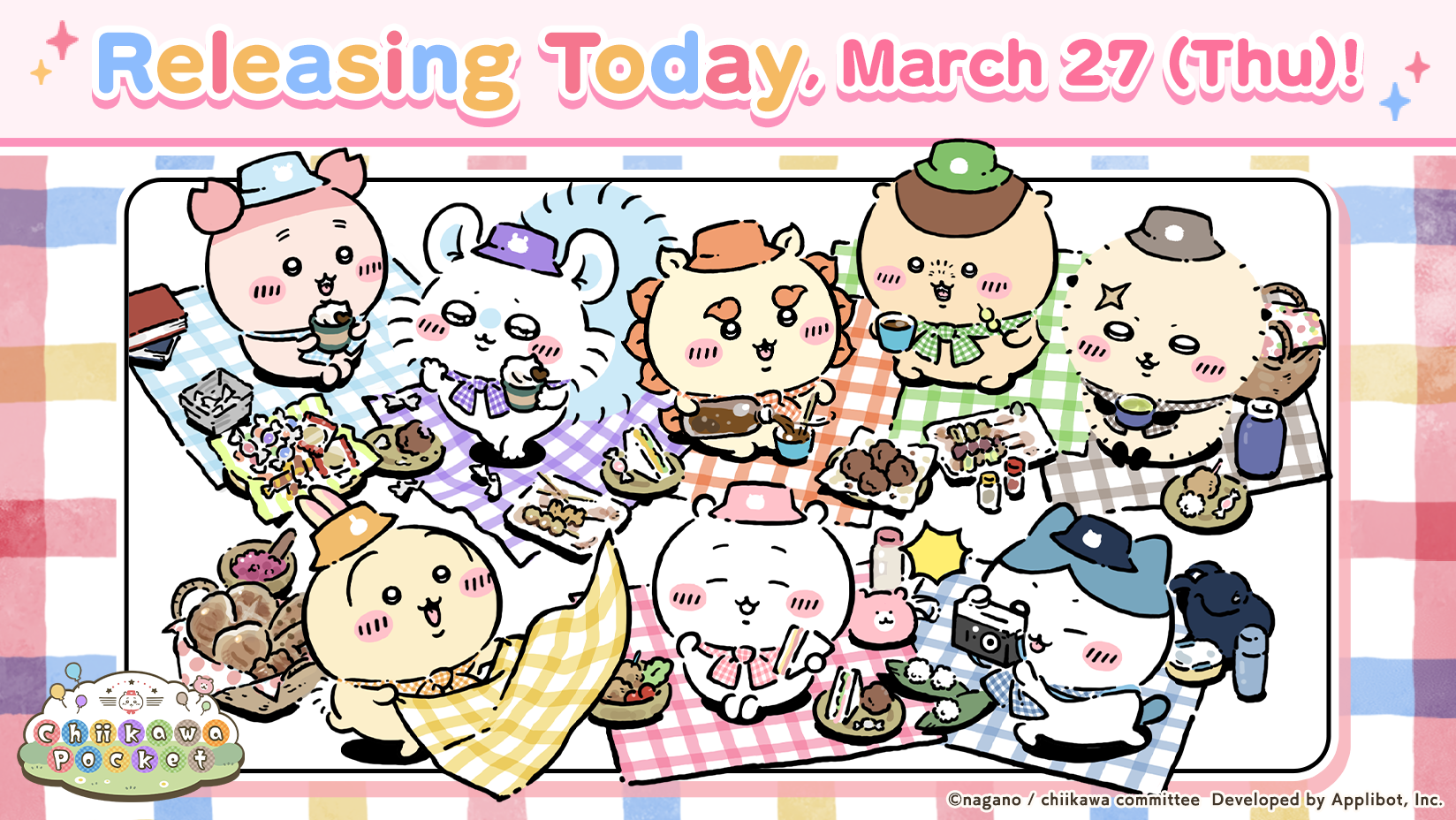 First Chiikawa Smartphone App Chiikawa Pocket Officially Released Today ...